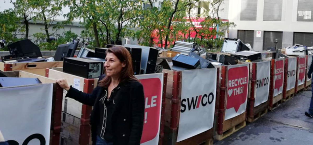 Swico bietet für das Recycling Influencer auf