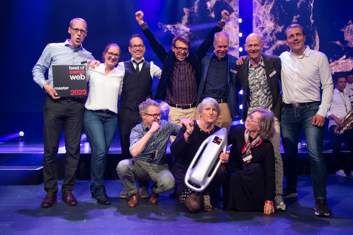 Meteoschweiz.ch ist Master of Swiss Web