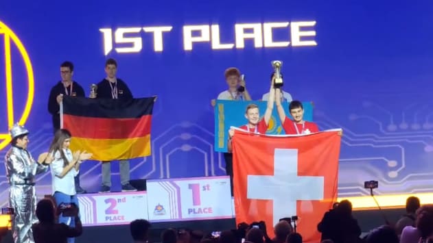 Schweizer Kantischüler gewinnen Robotik-Olympiade
