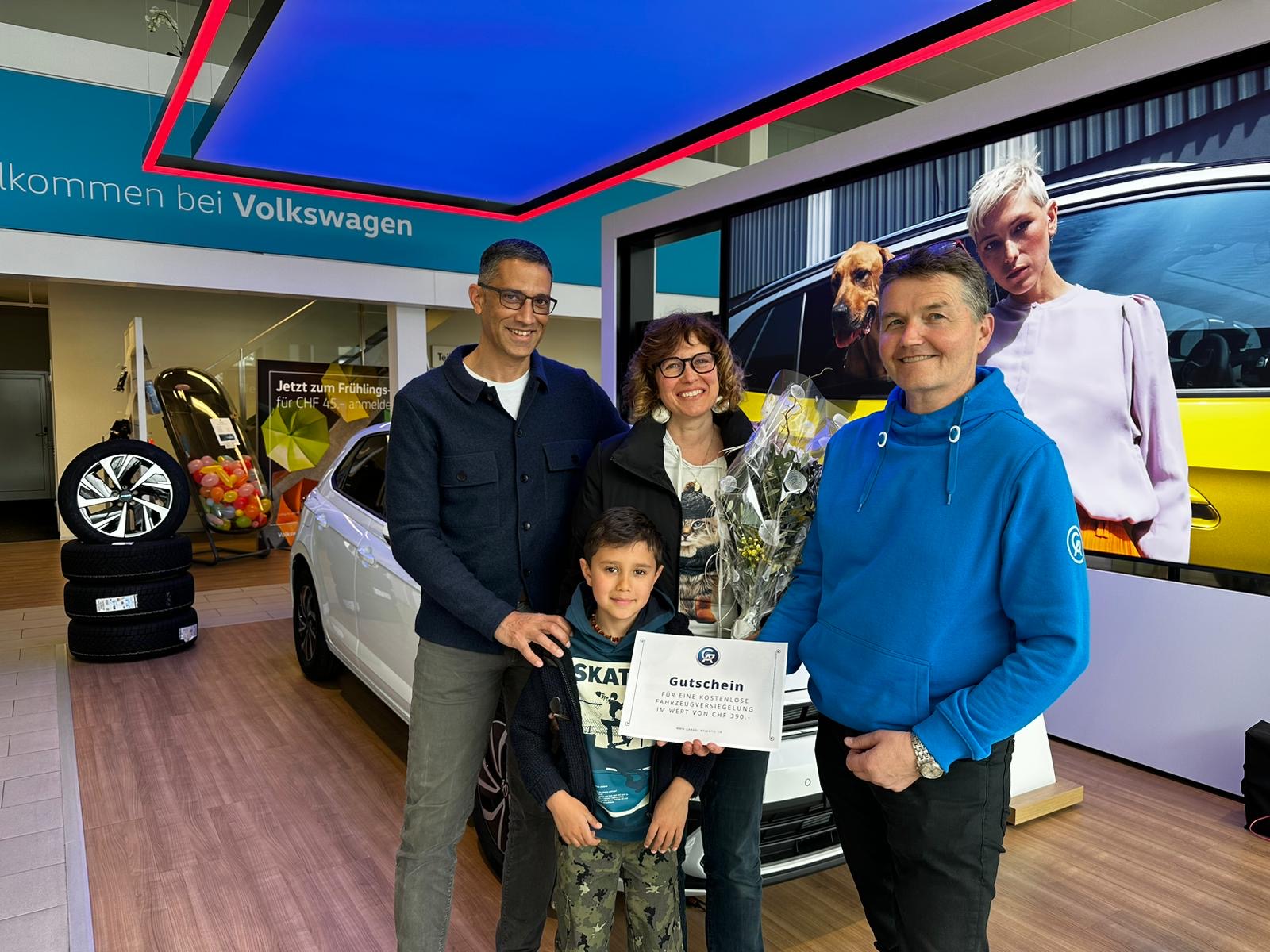 Gewinnerin Wettbewerb Frühlingsausstellung | Garage Atlantic Eyer Paul AG