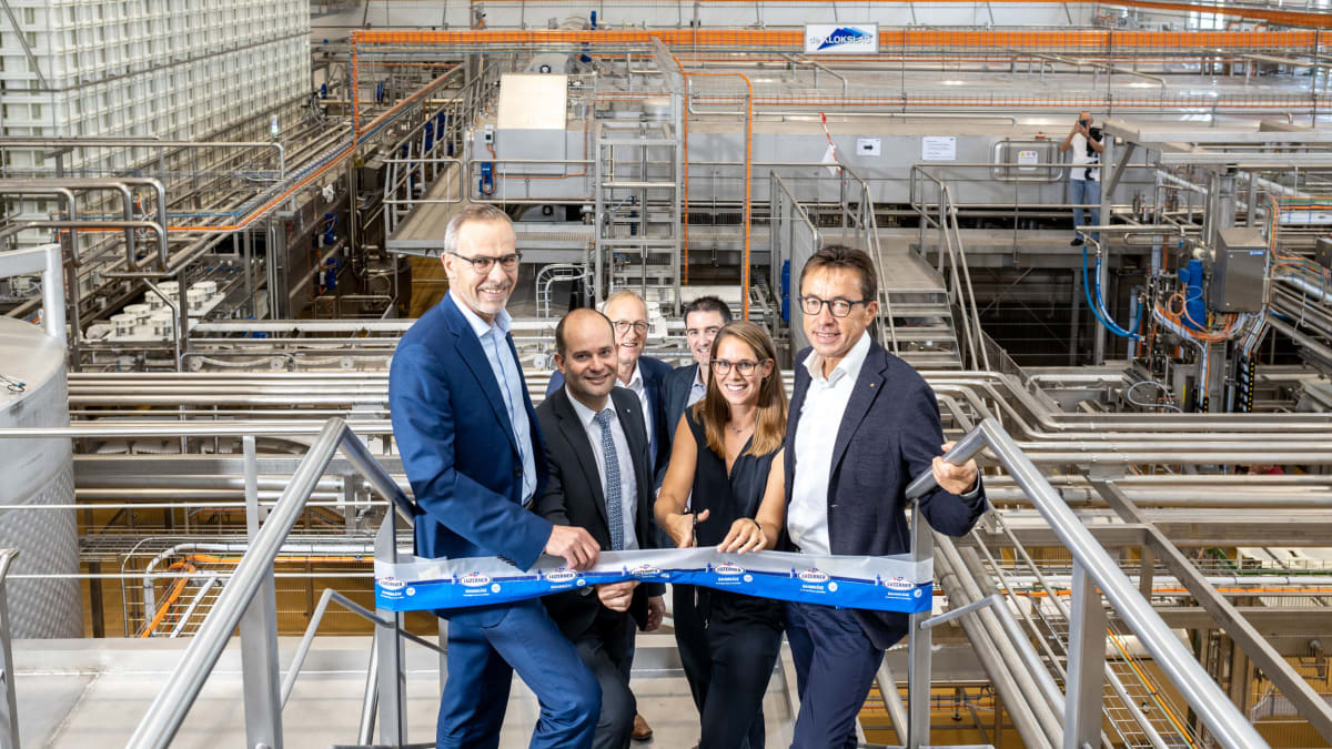 Emmi eröffnet Käsefabrik in Emmen