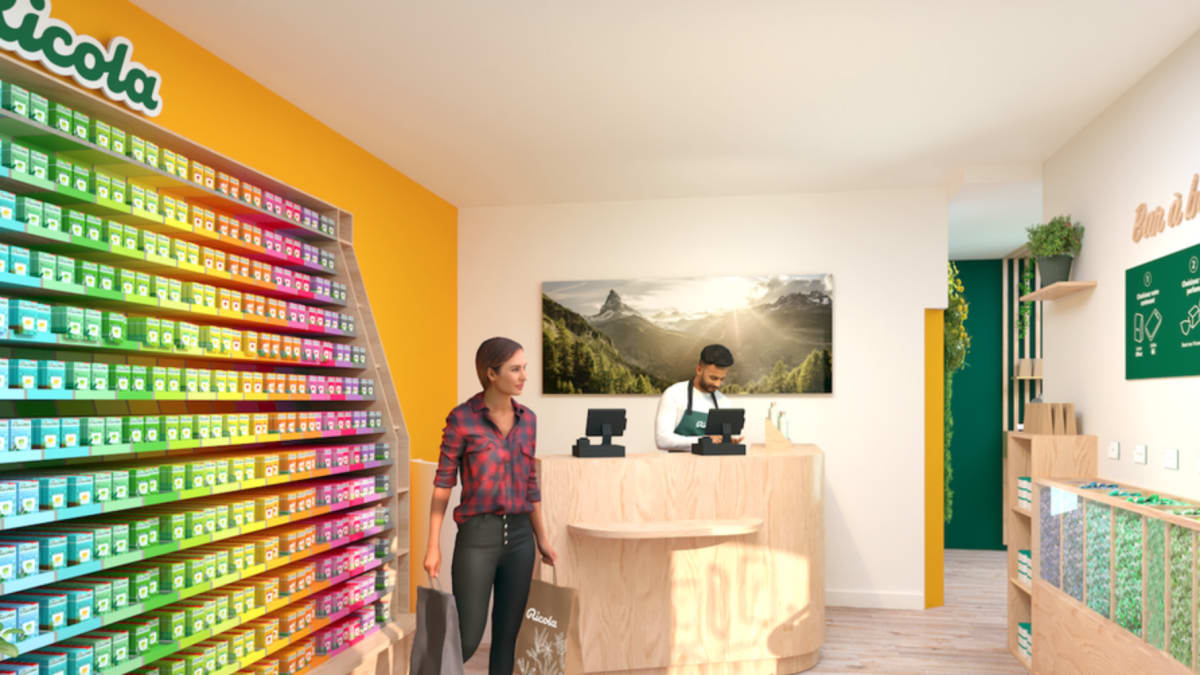 Wer hats eröffnet? Ricola! Und zwar eine Boutique in Paris