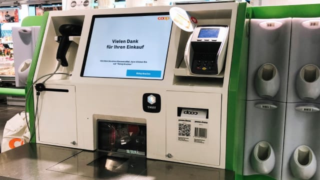 In den USA hat Self-Checkout die bediente Kasse überholt