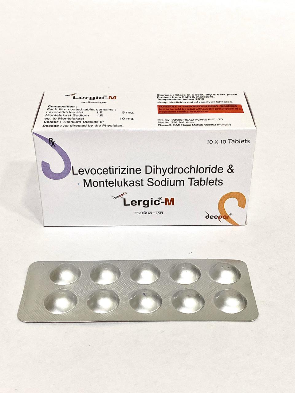 LERGIC-M Tab | Deepar Pharmaceuticals - A Leading Pharmaceutical ...