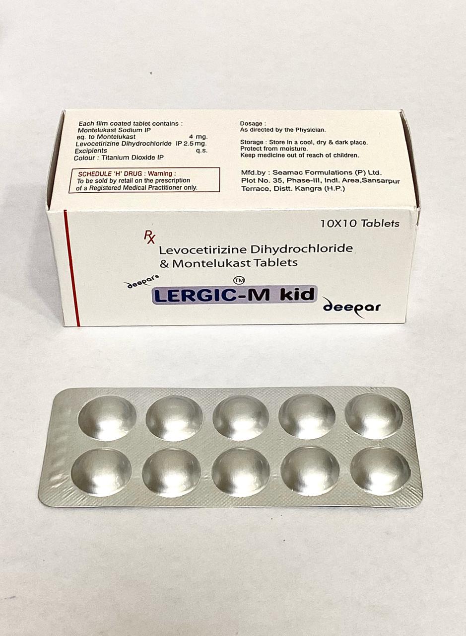 LERGIC-M Kid Tab | Deepar Pharmaceuticals - A Leading Pharmaceutical ...