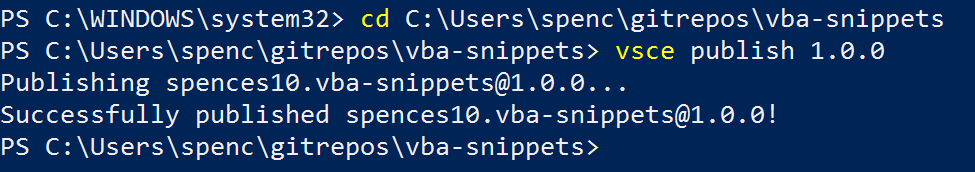 My first Microsoft Visual Studio Code [VS Code] extension - Scott Spence