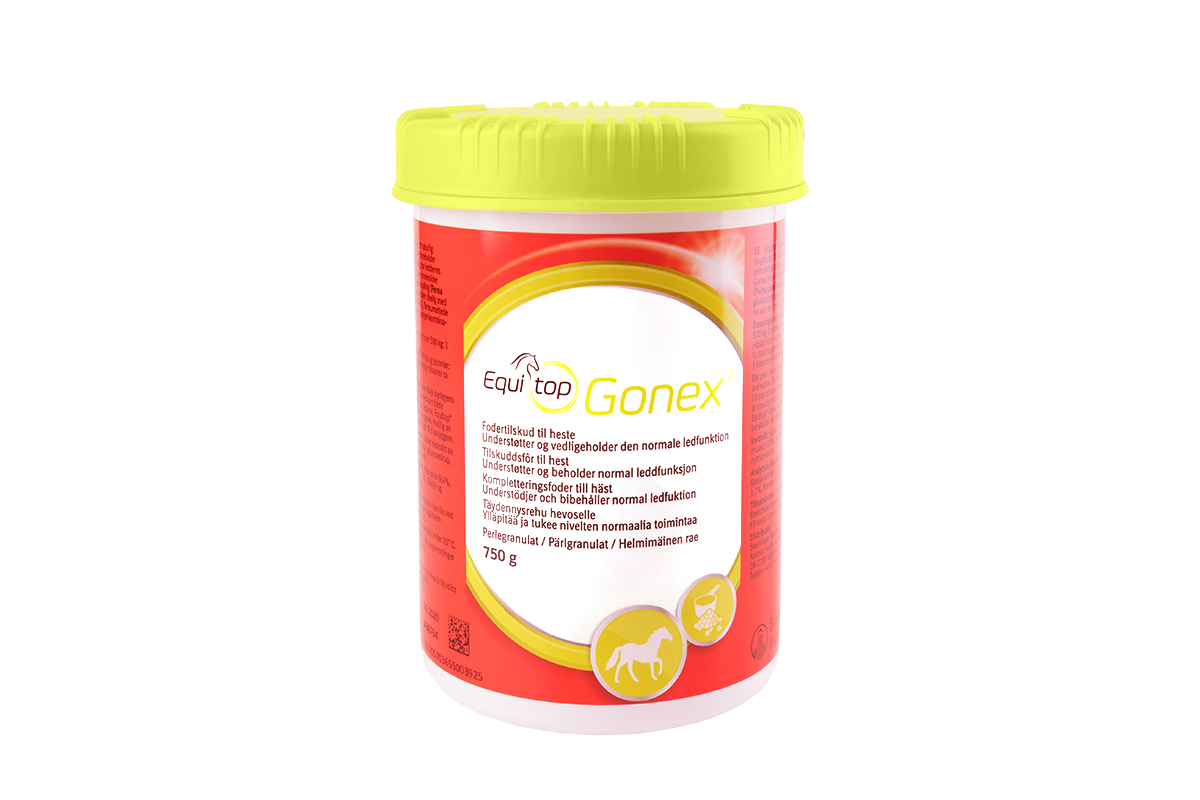 Equitop Gonex täydennysrehu - Vetcare | Vetcare