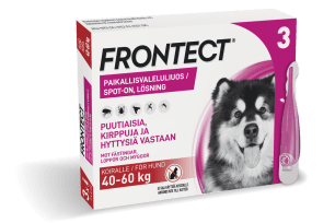 Frontect - 3 tehoinen punkkilääke koiralle | Vetcare