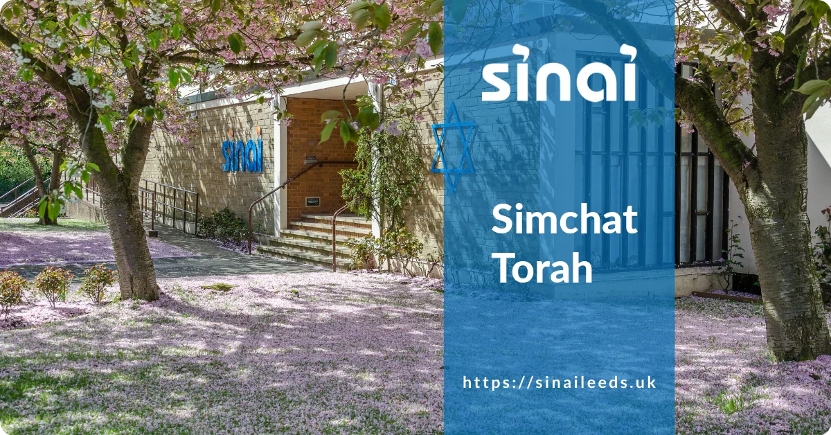 Sinai Synagogue Leeds - Simchat Torah