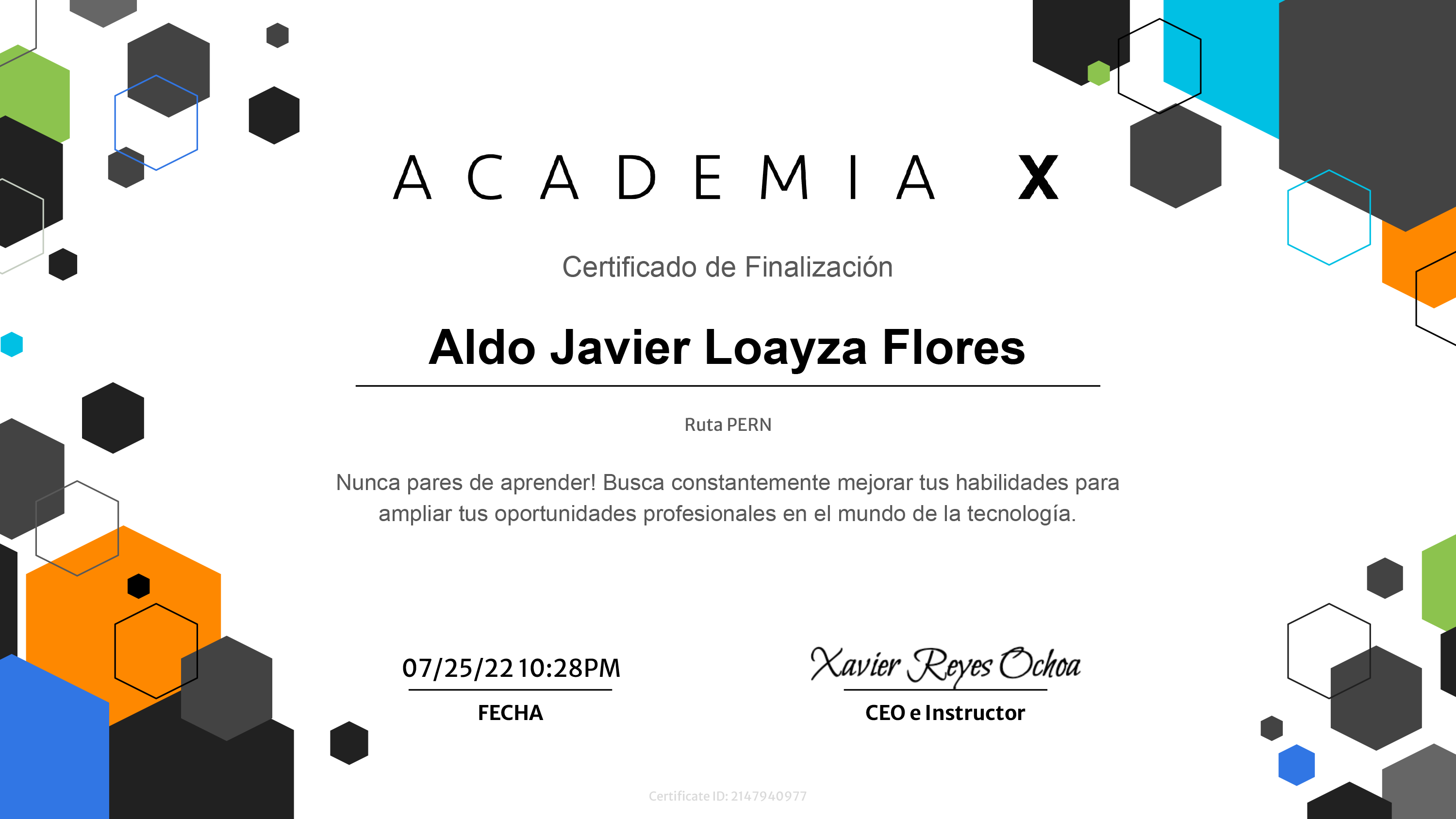 Aldo Javier Loayza - Fullstack developer | React - Angular - NextJS - TS | NodeJS - Nest - .NET ...