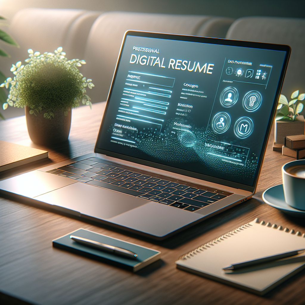 Creating a Professional Website Resume to Enhance Your Online Presence ...