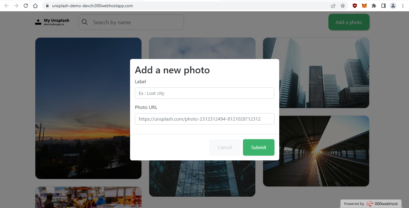 GitHub - whiskey34/unsplash-demo-devch