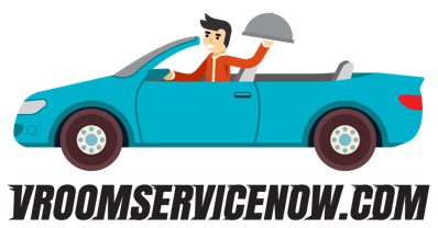 Vroom Service Now logo