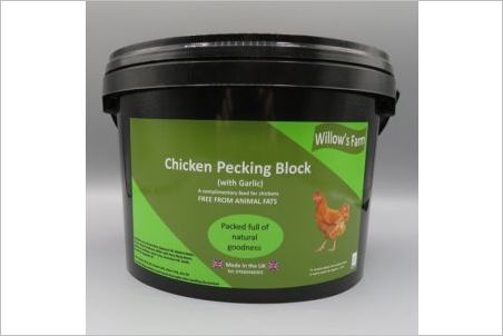 Countryside Feeders Limited | WIllow's Farm Chicken Pecking Block With ...