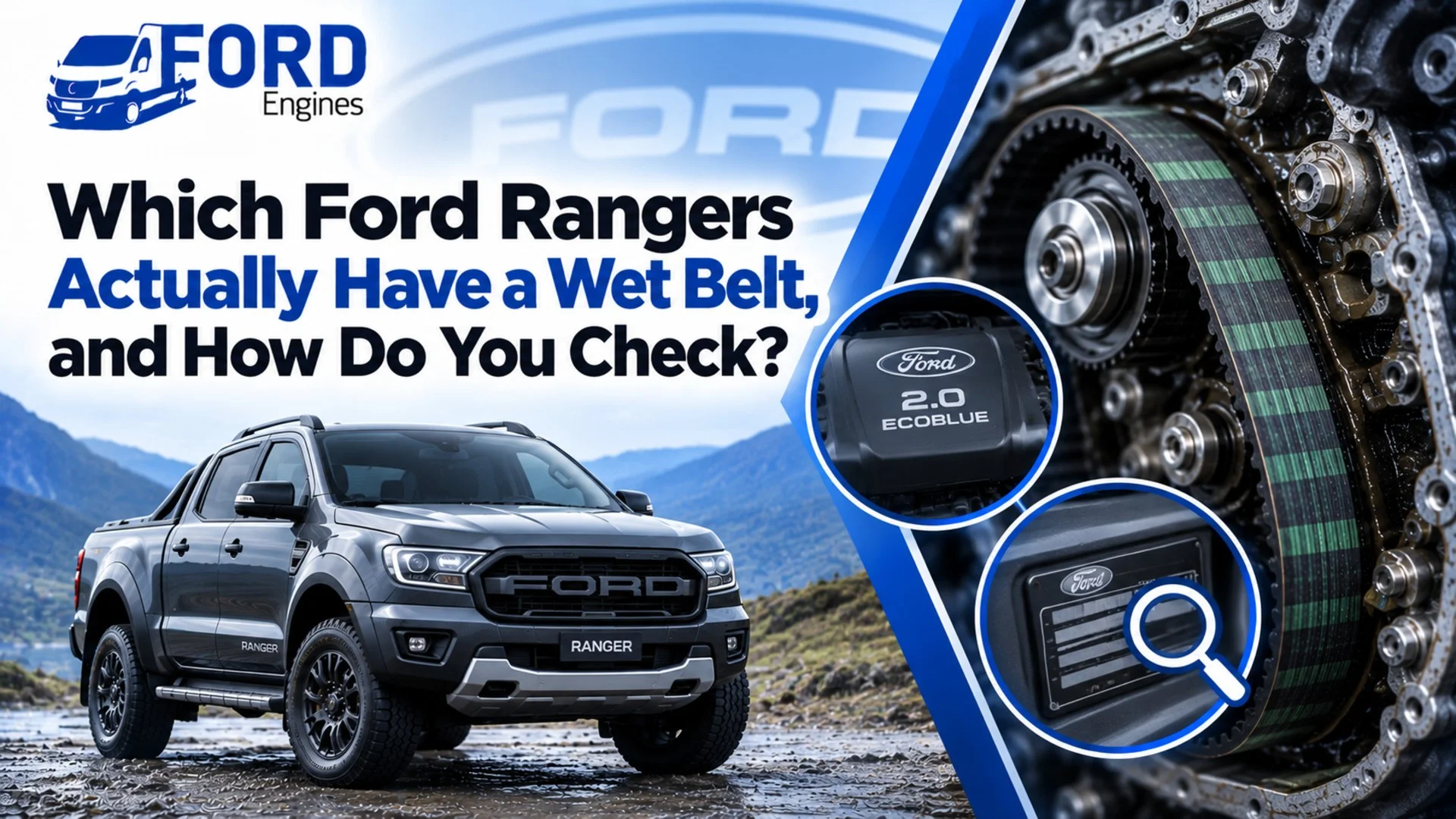 Ford Ranger Wet Belt Symptoms Warning Signs And Causes Ford Engines
