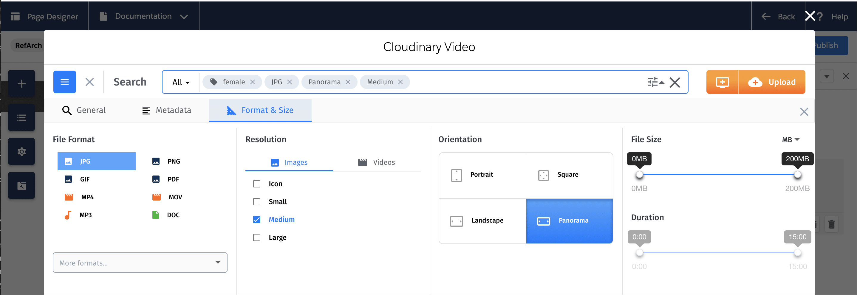 Cloudinary's Salesforce Commerce Cloud Page Designer Cartridge | Cloudinary