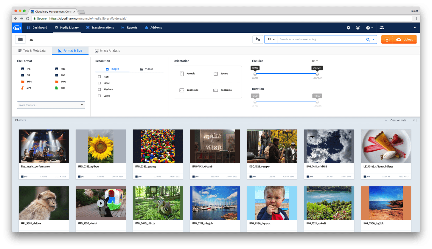 Digital Asset Management With Cloudinary Cloudinary Support