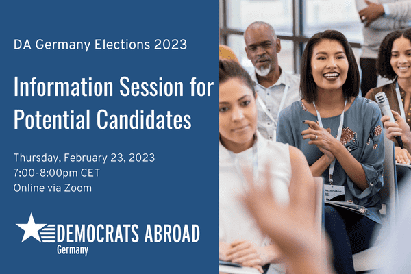 Information Session for Potential Candidates for DA Germany Election