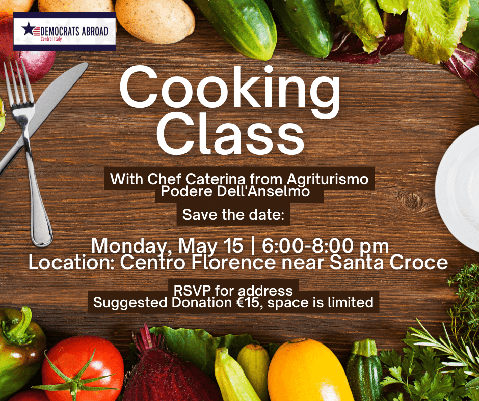 Cooking Class Social Florence May 15