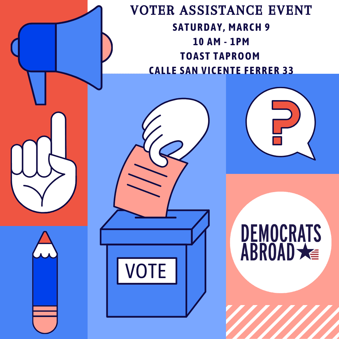 VOTING AND BALLOT ASSISTANT EVENT AT TOAST TAPROOM