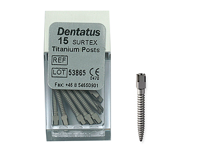 Wortelschroef titanium M4 ø 1,50 mm 9,3 mm - denta.be