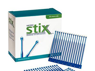 Micro-Stix Adhesive Tip Applicator Bleu - denta.be