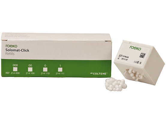 Roeko Solomat-Click nr 0 wattenpellets ø 4,8 mm - denta.be