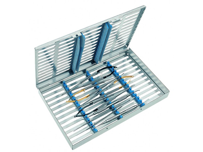 IMS cassette ortho groot blauw - denta.be
