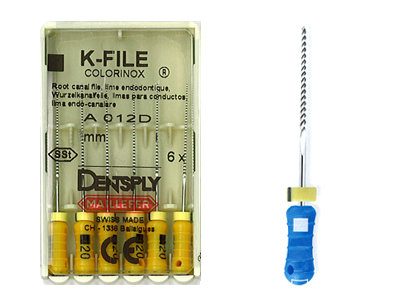 ReadySteel K-File colorinox 12D 21 mm 15 - denta.be