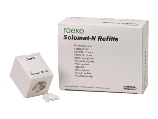 Roeko Solomat-N nr 1 wattenpellets ø 6,3 mm - denta.be