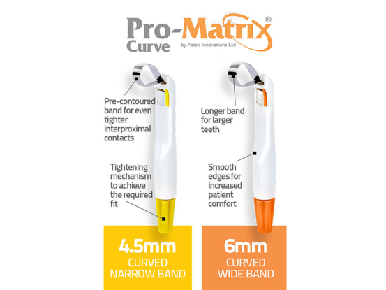 Pro-Matrix Curve large/orange 6 mm - denta.be