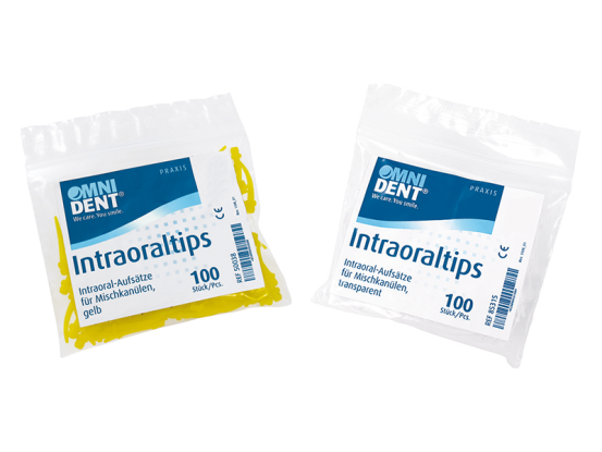 Omnident Embouts intra-oraux jaune - denta.be