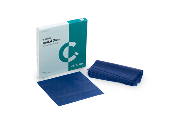 HySolate Latex Dental Dam Blue medium 127 mm - denta.be HySolate Latex Dental Dam Blue medium 127 mm - denta.be