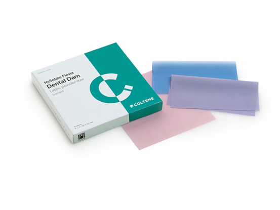 HySolate Latex Dental Dam assorted medium 152 mm - denta.be