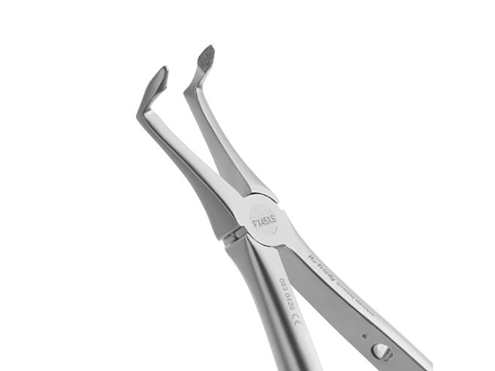 45 Root Forceps, Serrated, Diamond Dusted - denta.be