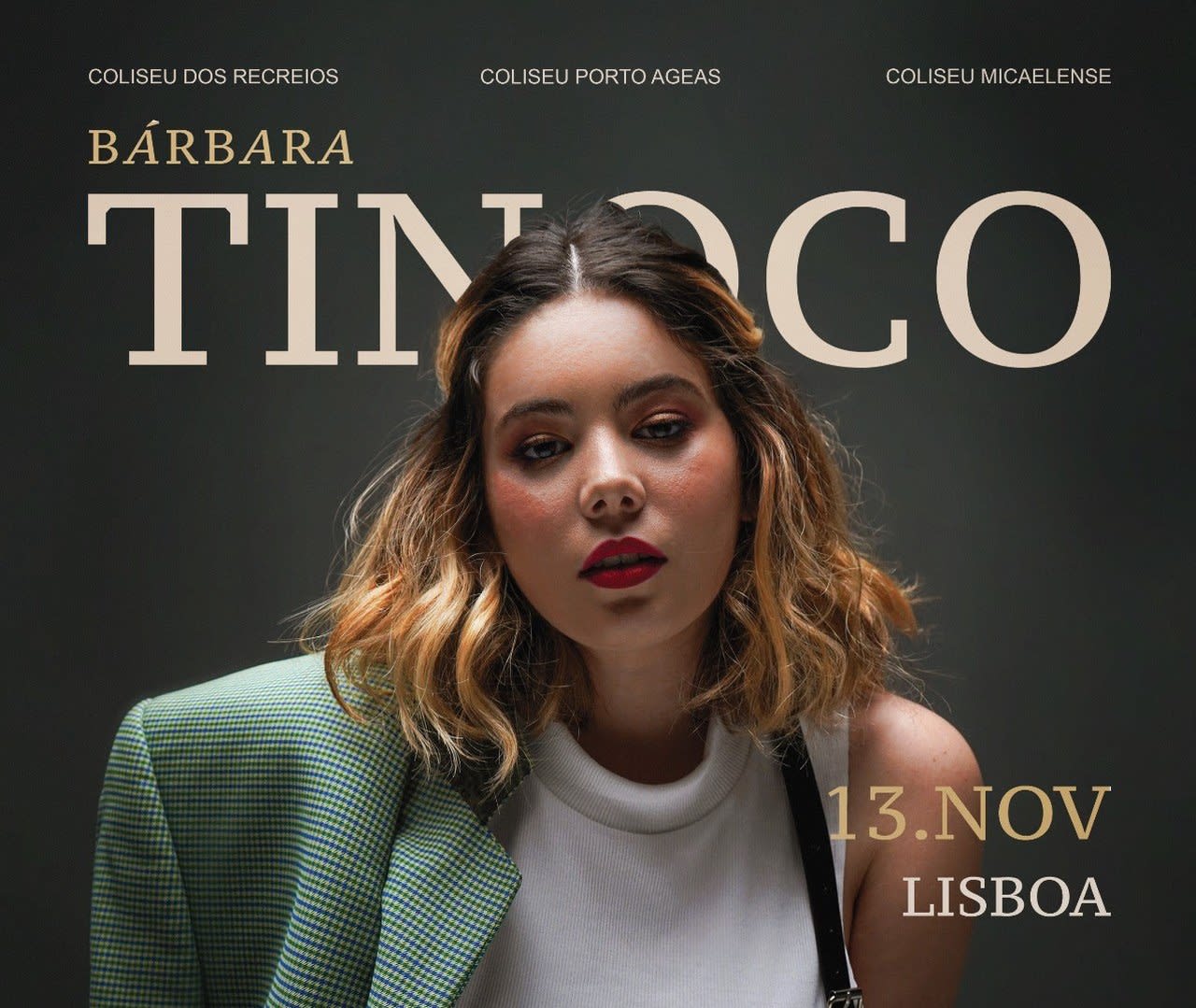 Bárbara Tinoco apresenta álbum de estreia em três coliseus - Koffie Luso