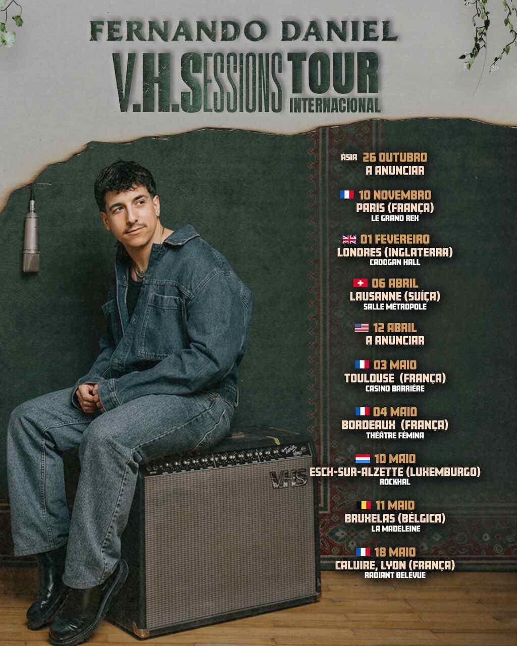 Fernando Daniel anuncia a sua primeira tour internacional - Koffie Luso
