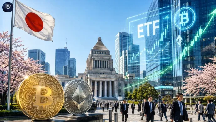 Japan's Crypto Tax Cut Bill Seeks 20% Rate And ETF Access