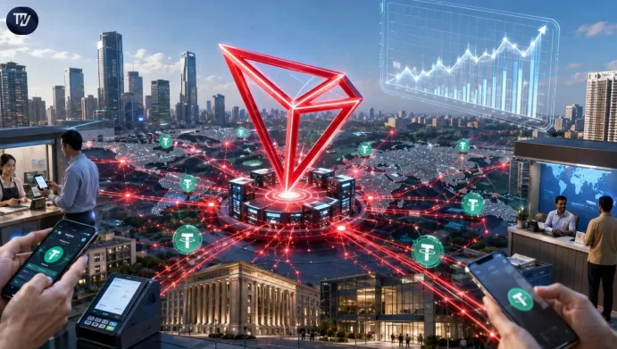 TRON Transactions Surge Record 14.3M Daily Activity Breaks