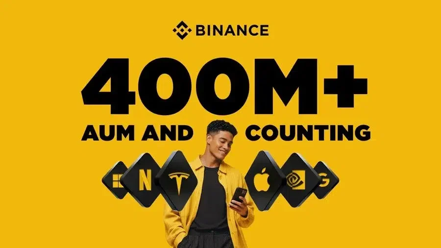 Binance Stocks Surpasses $400M AUM One Week After Launch