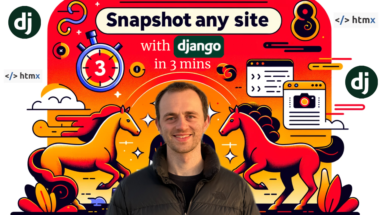 Snapshot Any Site With Django In 3 Minutes 🖼️