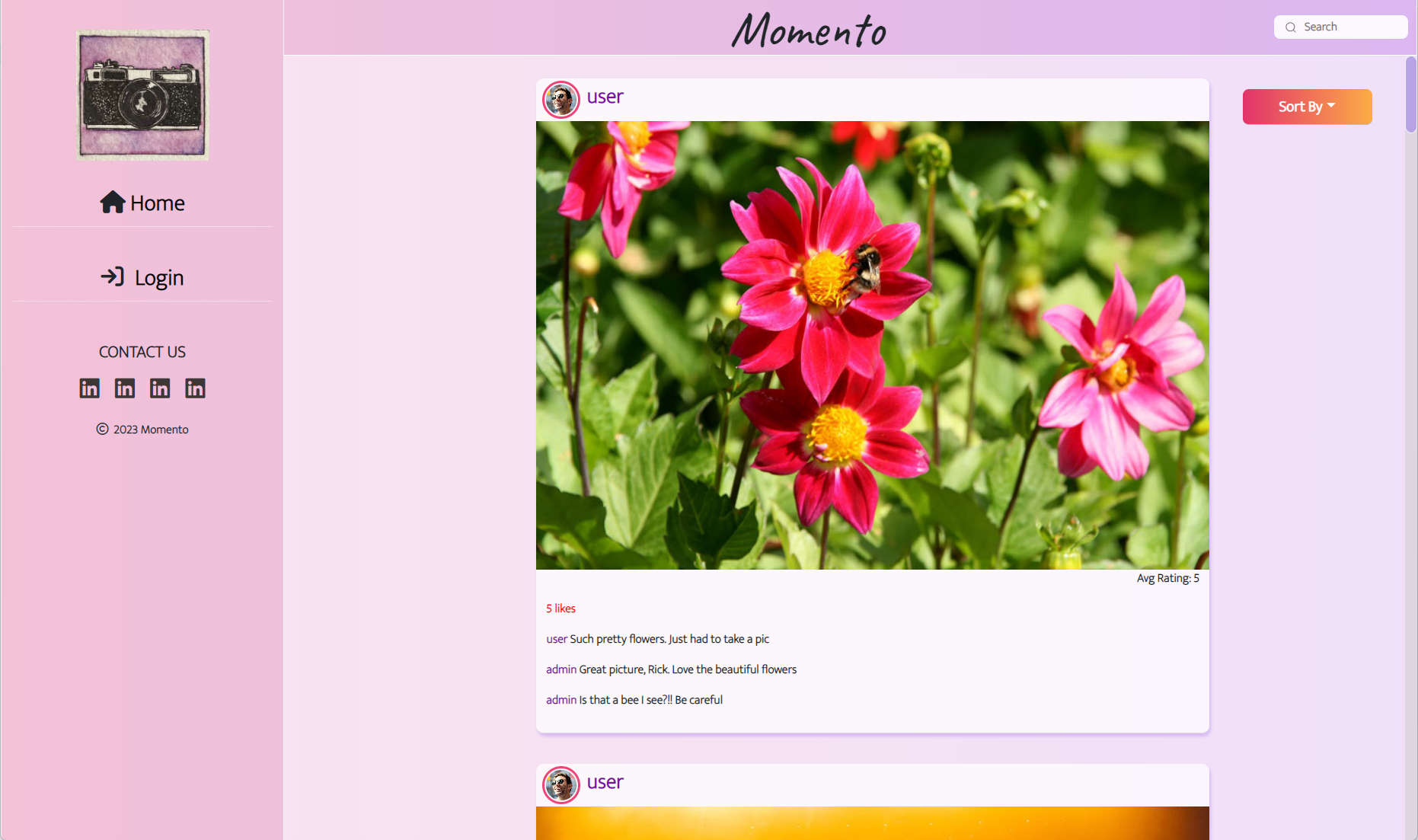 GitHub - eddymomanyi/TE-Gram: A full-stack social media application for ...