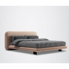 Baxter Stone Bed | Deplain.com