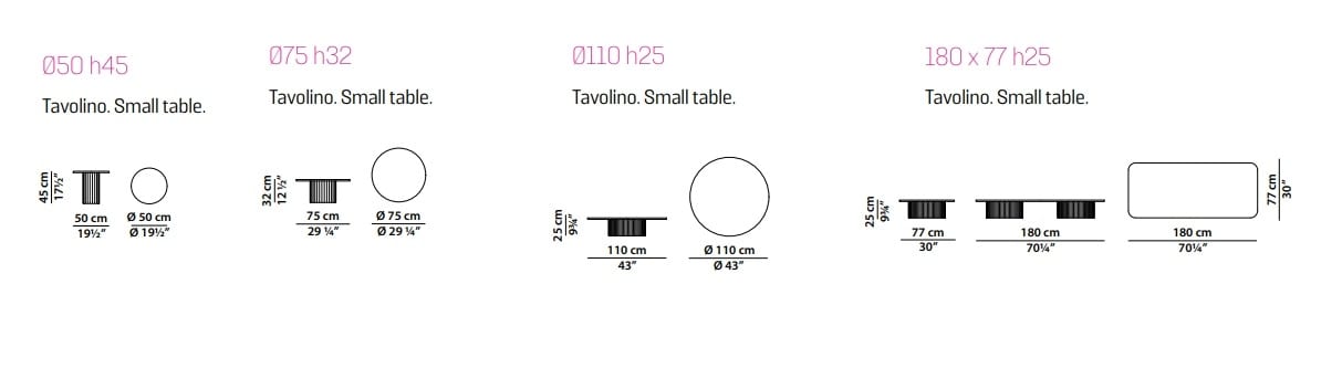 Baxter Allure Side Table | Deplain.com