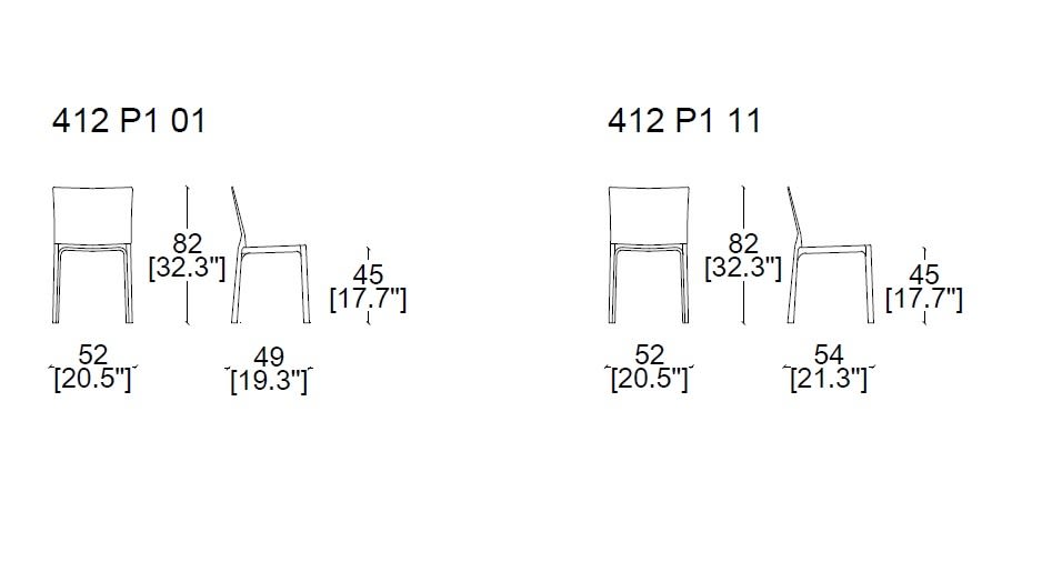 Cassina Cab 412 PRO Chair | Deplain.com