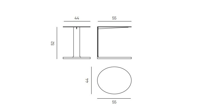 Henge Poke Side Table | Deplain.com