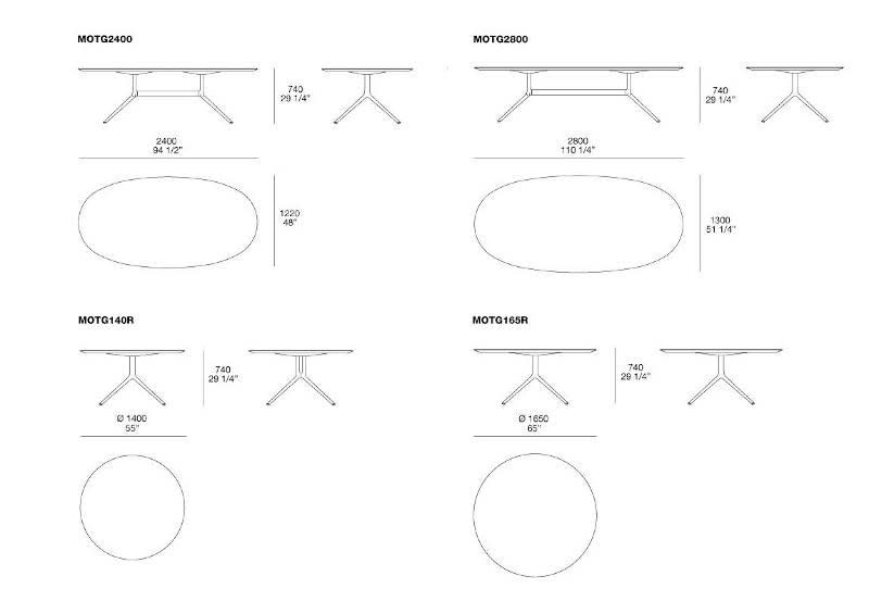 Poliform Mondrian Dining Table - Infoupdate.org