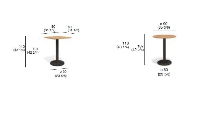Roda Stem Table | Deplain.com