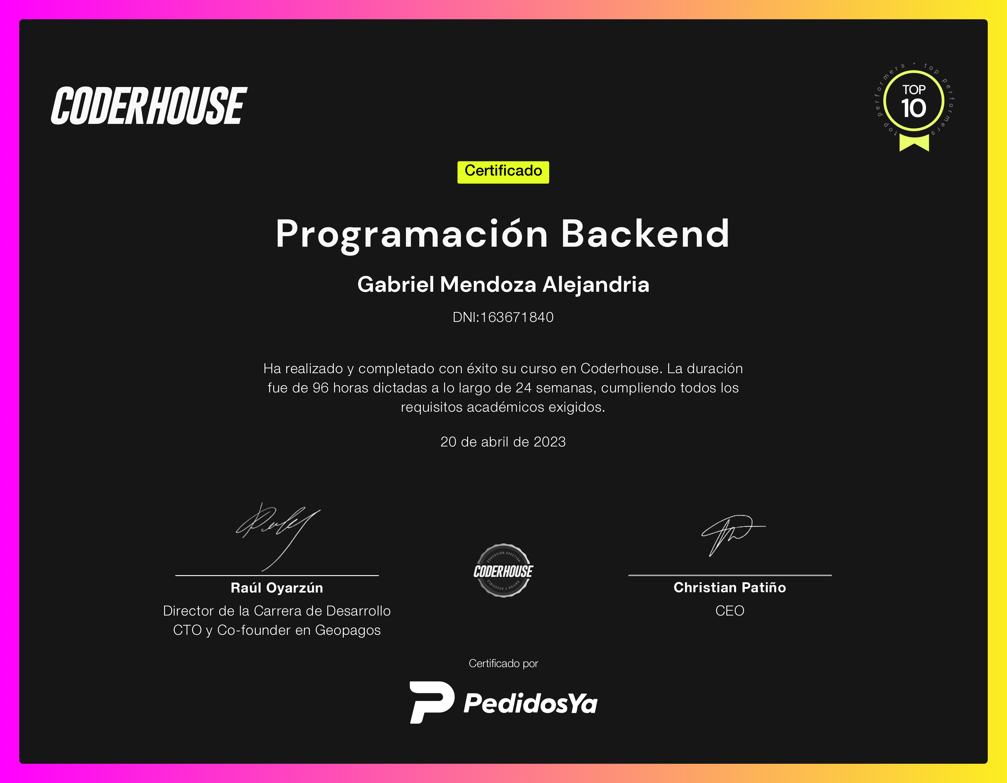 Gabriel Mendoza - Front-End Developer | React.js | Nextjs | Node.js | JavaScript | TypeScript ...