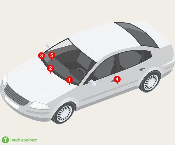 Isuzu Touch Up Paint - Color Codes & Paint Code Location